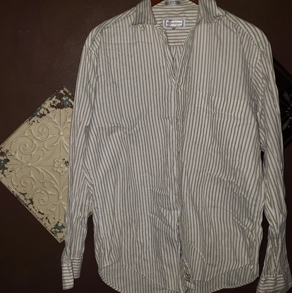 Yves Saint Laurent | Shirts | Mens Ysl Button Up | Poshmark